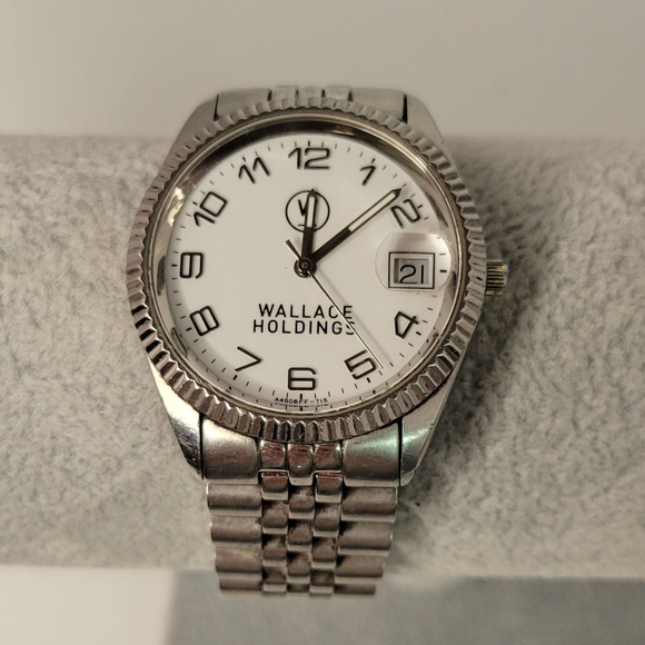 Accessories | Wallace Holdings Mens Date Watch | Poshmark